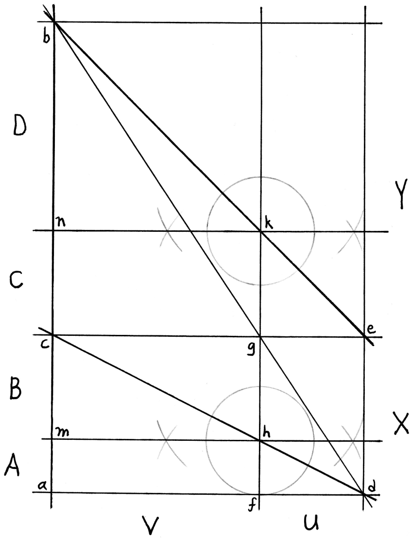 Geometric Divided Line Diagram - Tina Lee Forsee